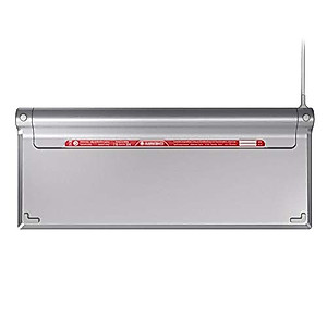 Teerwere Gaming Keyboard USB 2.0 Wired 87 Keys White Backlit Cherry MX Switch Mechanical Keyboard Suitable for Office and Home Use Mechanical Gaming Keyboard (Color : White, Size : Red Switch)