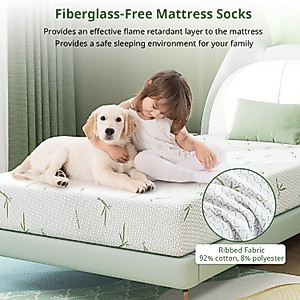 Twin Mattress, 8 inch Gel Memory Foam Mattress for a Cool Sleep & Pressure Relief, Bed in a Box for Kids Bunk Trundle Bed Daybed, Medium Firm Feel with Motion Isolating