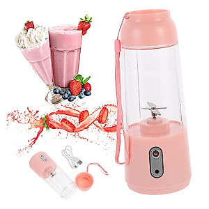 Holibanna 1 Set multifunctional juicer cup individual juicer cup blender shake mixer mini blender USB orange juicer maker travel Stainless steel portable machine