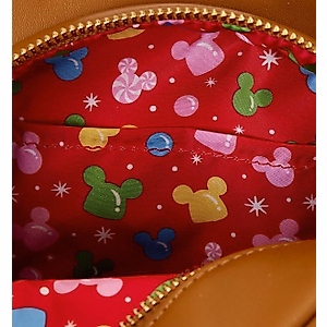 Loungefly x Disney Mickey and Minnie Gingerbread Cookie Figural Crossbody Bag -Disney Lover Disneybound Christmas Holiday