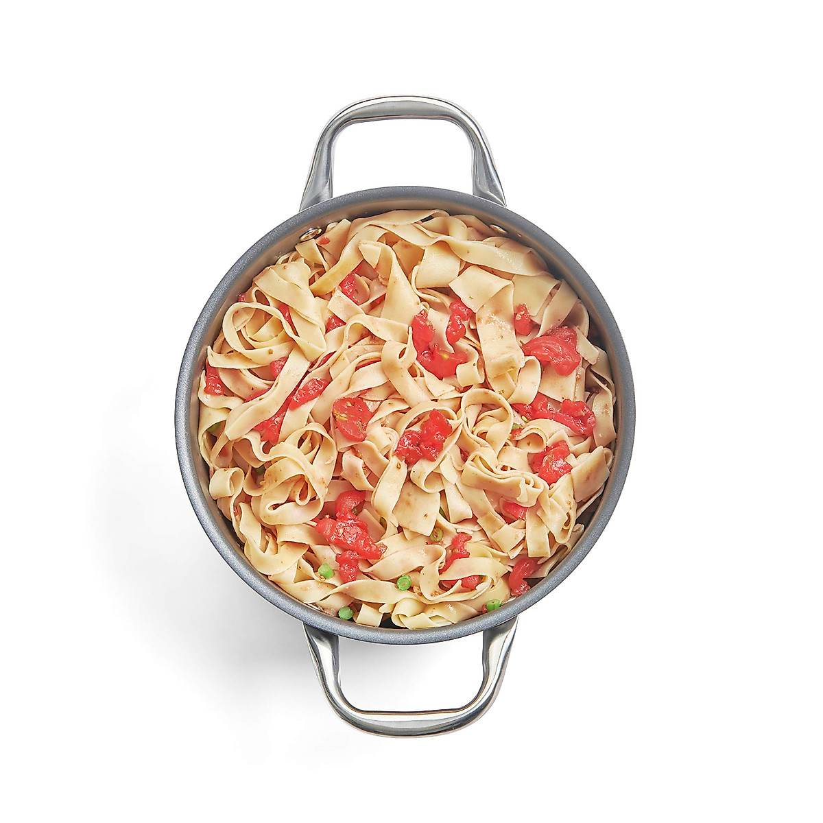 Cuisipro Easy Release Hard Anodized Stainless Steel Stock Pot, 6qt/9.5"diam