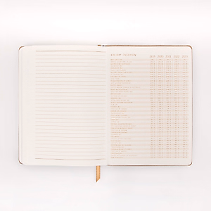 DesignWorks Ink Vegan Suede Flexible Cloth Journal Notebook with 192 Lined Pages and Ribbon Bookmark for Work, Writing, Journaling - 5.75" x 8" Mint Green Journal