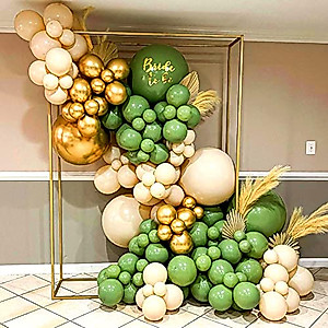 Metallic Gold Balloon 18 Inch 12 Pcs Chrome Gold Latex Party Balloons Chrome Balloon for Engagement Wedding Christmas Graduation Party Decorations