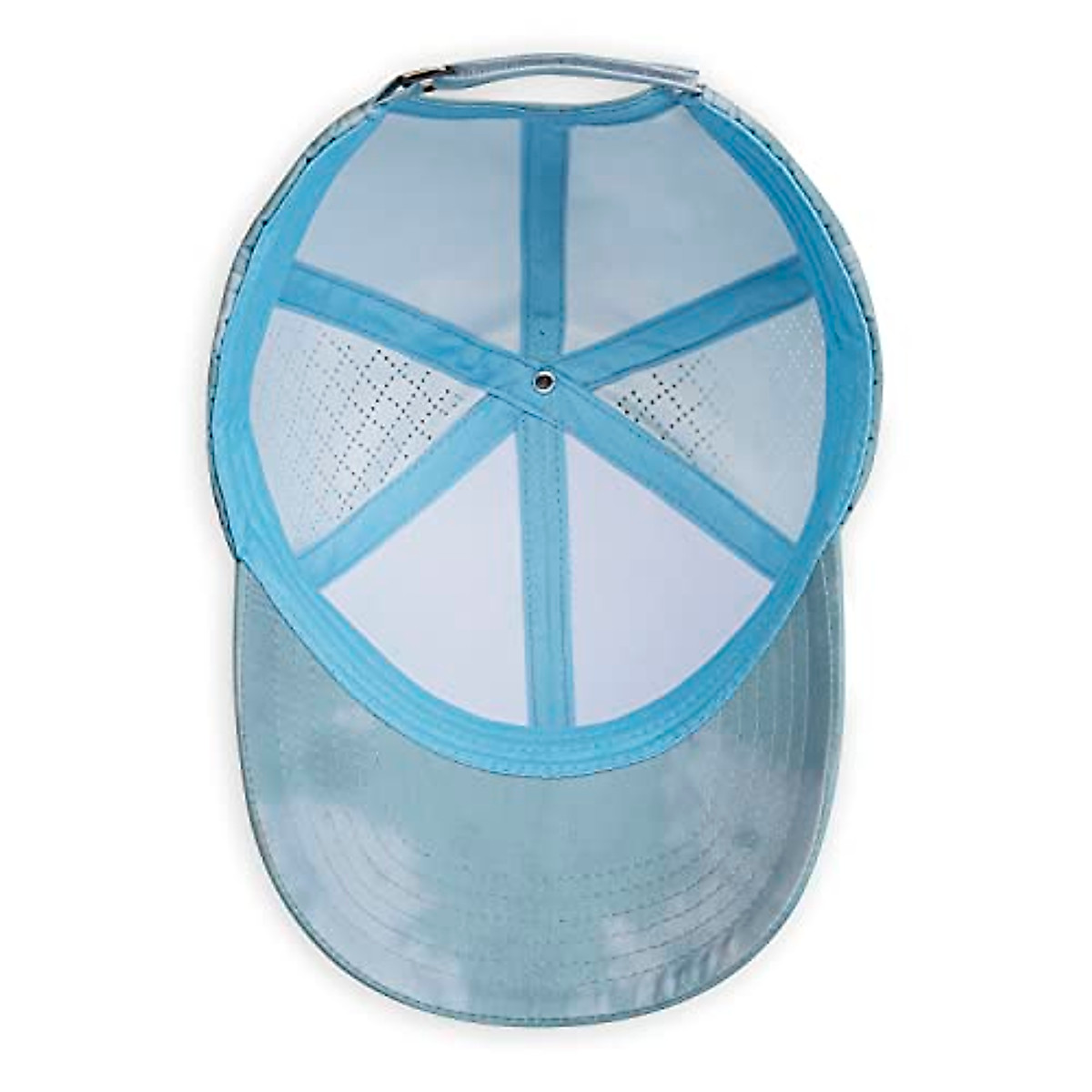 Gaiam Wander Breathable Tie-Dye Geo Hat - Cute Women's Baseball Hat for Summer, Lightweight, Cool Geo Design Ball Cap with Adjustable Strap, Moisture-Absorbing Sweatband for Running & Hiking, Frost