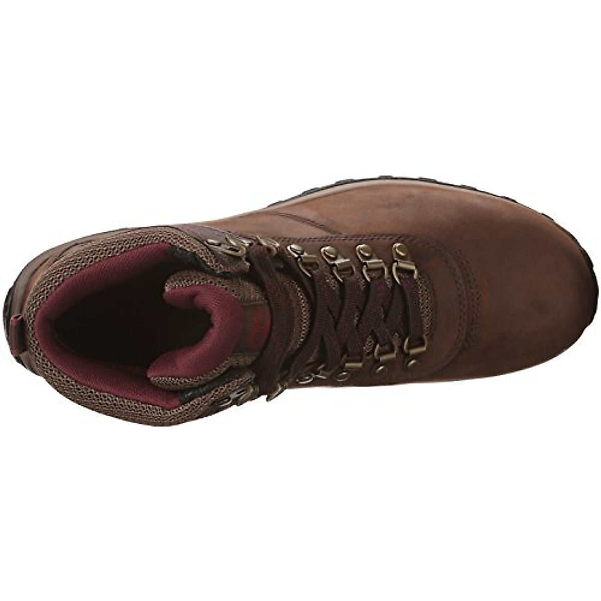 Timberland womens Norwood Mid Waterproof Hiking Boot, Dark Brown, 8.5 US