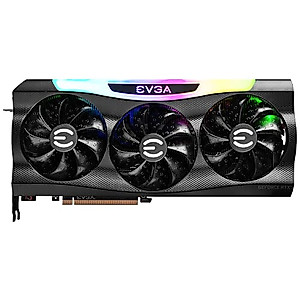 EVGA GeForce RTX 3070 FTW3 Ultra Gaming, 08G-P5-3767-KL, 8GB GDDR6, iCX3 Technology, ARGB LED, Metal Backplate, LHR