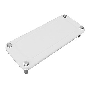 jerss Diatomaceous Earth Sink Tray Hotel for Organizer with Bathroom Washing Table Riser for Holder for Cup for Holder Diatomaceous Earth Under Sink Organizers (White)