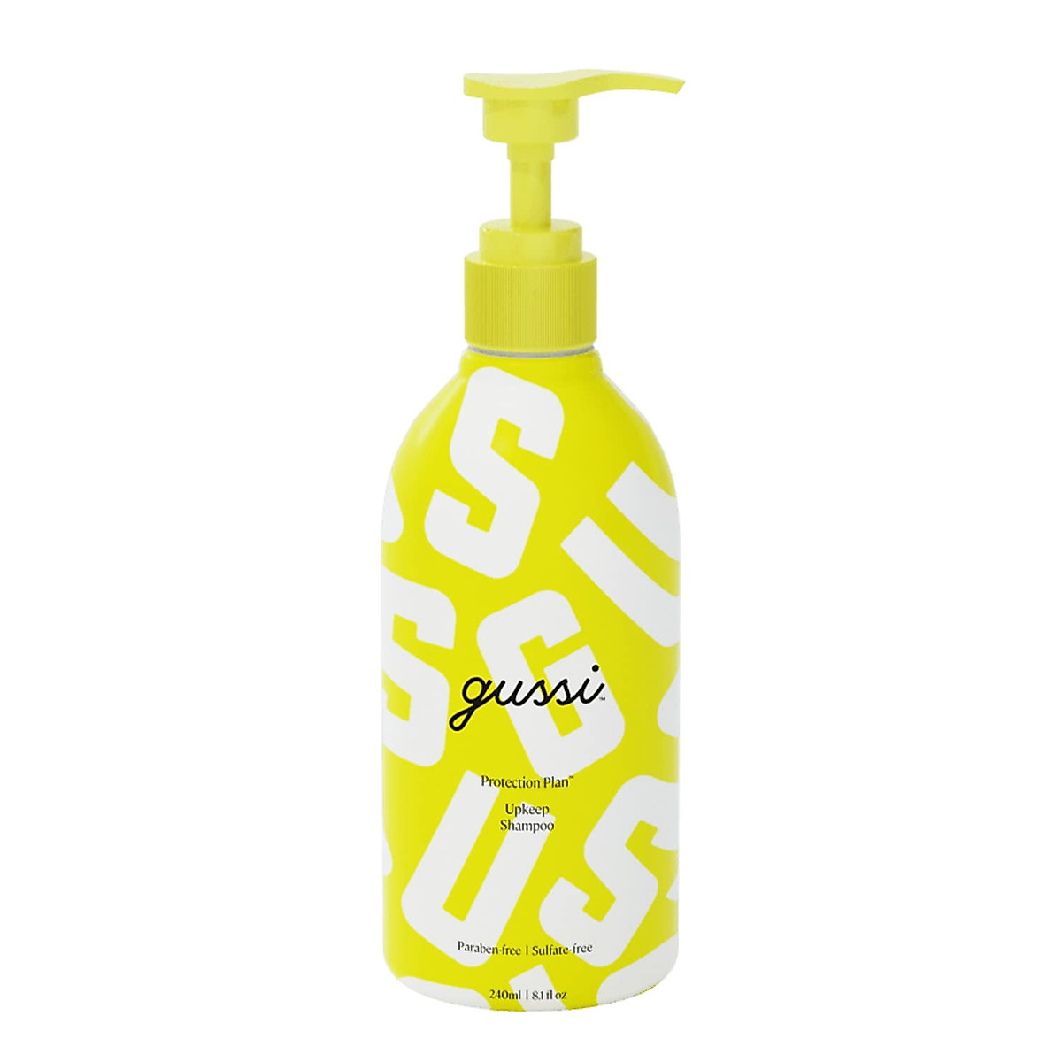 Gussi Hair Protection Plan - Hydrating Keratin Mask for Frizzy or Dry, Damaged Hair, Sulfate-Free Shampoo