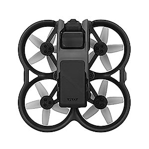Aluminum Alloy Motor Cover for DJI Avata Drone Engine Protector Cap Dustproof Moisture-Proof Protective Cap RC Quadcopters Drones Accessories EWB 9637 (Black)