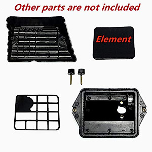 Air Filter Element for Predator 79CC 99CC Gas Engine 1400/1800 Watts Generator 57064 For Champion 80CC 2.4HP 1200/1500W For Coleman Powersports CK100-S 3HP 98cc Off Road Go Kart