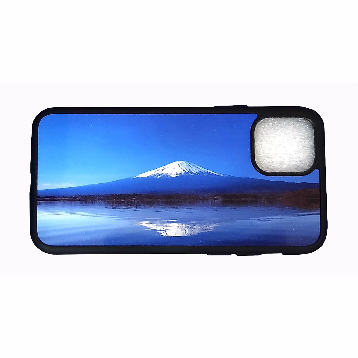 Glow Co., Ltd. 452-1-03 iPhone 11 Original Case, Mt. Fuji Tempered Glass & Stylus Pen Included