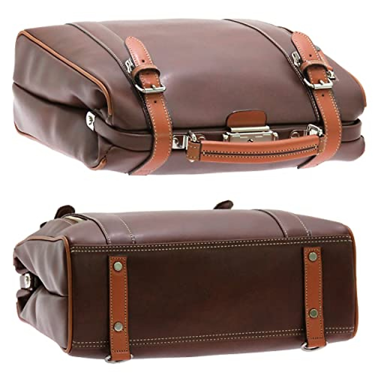 Kiwada Patrick Vertical Dulles Backpack, Business Bag, With Folding Bag, Men's, Red Brown