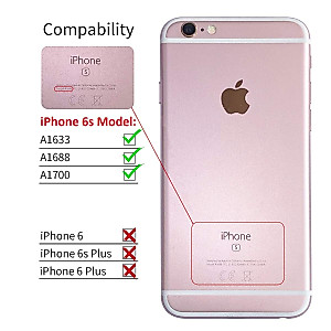 GULEEK for iPhone 6S Screen Replacement White Touch Display LCD Digitizer Full Assembly with Front Camera, Proximity Sensor, Ear Speaker and Home Button Including Repair Tool and Screen Protector