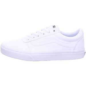 Vans Women's Sneaker, Triple White White, 11