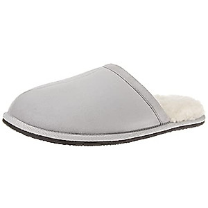 Amazon Essentials Women's Cozy Slipper, Grey, 9