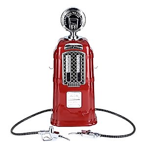 VBESTLIFE, Juice/Beer/Oil/Cocktails/Punches Pourer / 1000 CC Double Switch Drinks Beverage Pump Liquor Drinks Dispenser for Bars/Hotels/Tea Houses/KTV/Safety and Health(RED)