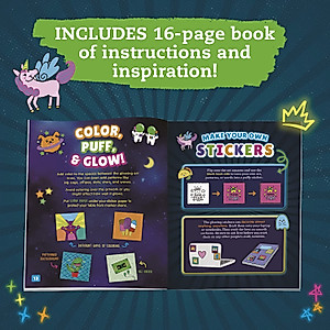 Klutz Make Your Own Glow-in-The-Dark Puffy Stickers