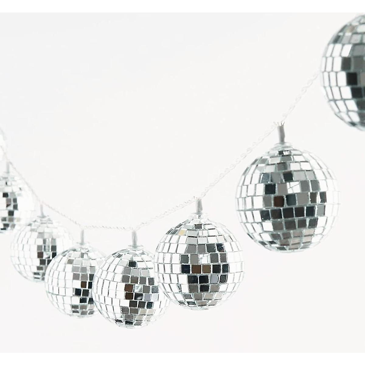 REDODECO 2400pcs Real Glass Silver Mirrors Mosaic Tiles Sticker for Craft Square Glass Tiles Self Adhesive,5mm by 5mm