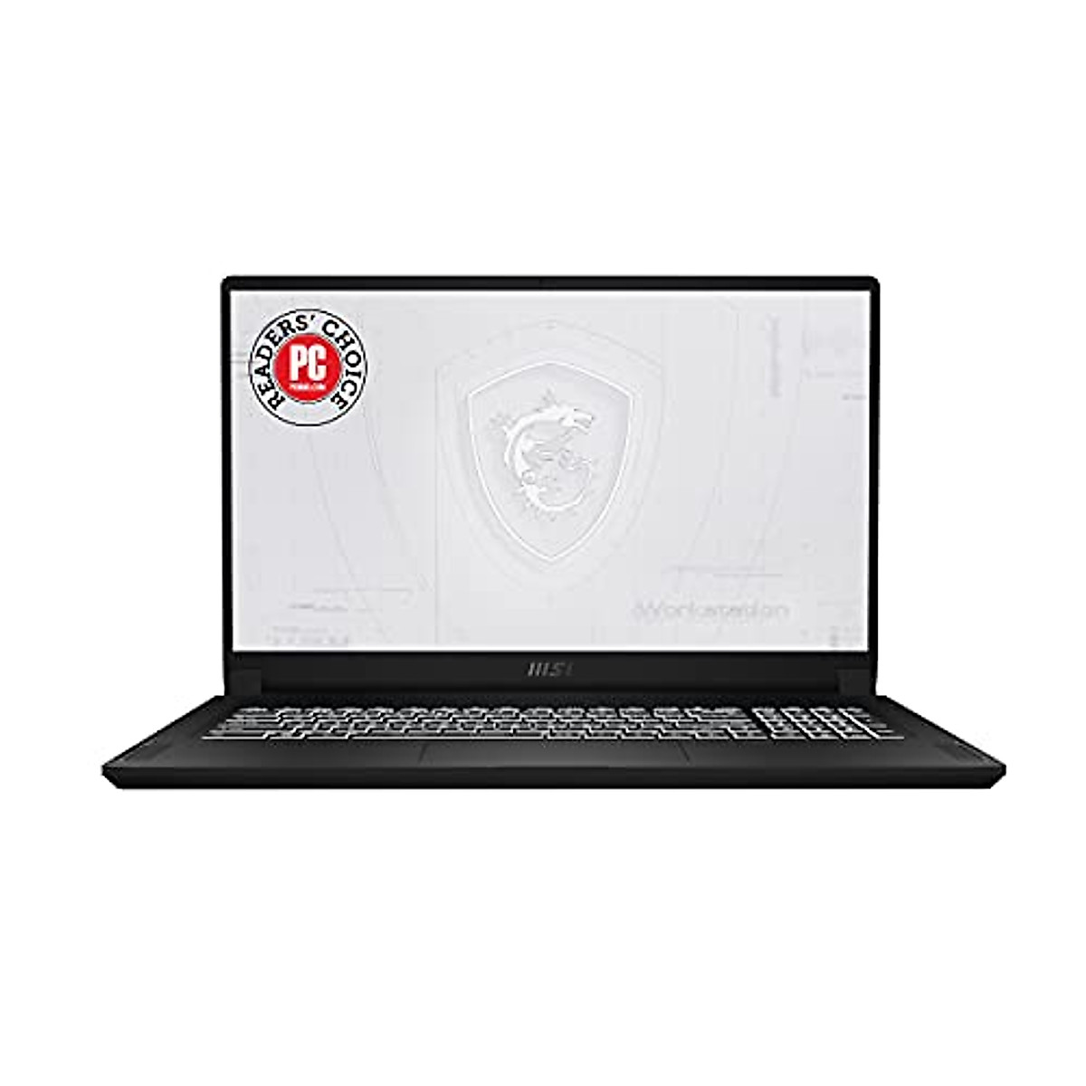 MSI WS76 Workstation Laptop: 17.3" 144Hz FHD 1080p, Intel Core i9-11900H, NVIDIA Quadro RTX A5000 , 64GB, 1TB SSD, Thunderbolt 4, WiFi 6E, TPM2.0 Fingerprint, Win10 PRO, Black (11UM-468)