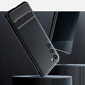Spigen Rugged Armor Designed for Galaxy S23 Case (2023) - Matte Black
