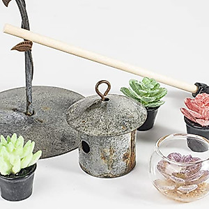 1/12 Scale Miniature Scene Fairy Garden Farm and Plant(Set of 9)