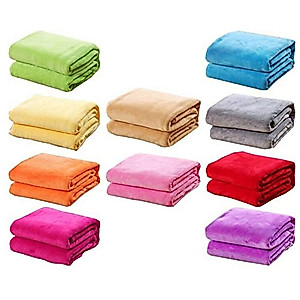 KOqwez33 Textured Soft Blanket, Warm and Lightweight Throw Blanket, Ultra Soft Warm Cozy Throw Blanket Rug Plush Fleece Bed Sofa Couch Pad Home - Red