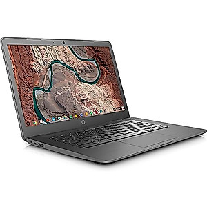HP Chromebook 14-db0008ca 14-inch Full HD Touchscreen Laptop, AMD Dual-Core A4-9120 2.2GHz, 4 GB RAM, 32GB eMMC Storage, Computer Wifi and Bluetooth 4.2 Combo, Chrome OS, Chalkboard Gray (Renewed)
