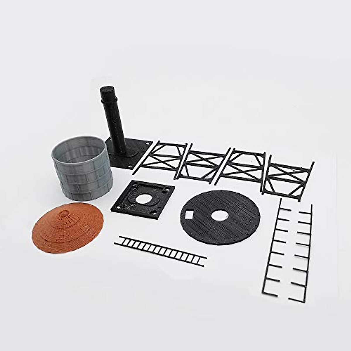 Outland Models Train Railway Layout Trackside Water Tower HO Scale 1:87