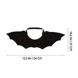POPETPOP Pet Leash Harness Cute Bat Wings Harness Lead Rope Halloween Cosplay Party Accessories for Cat Dog