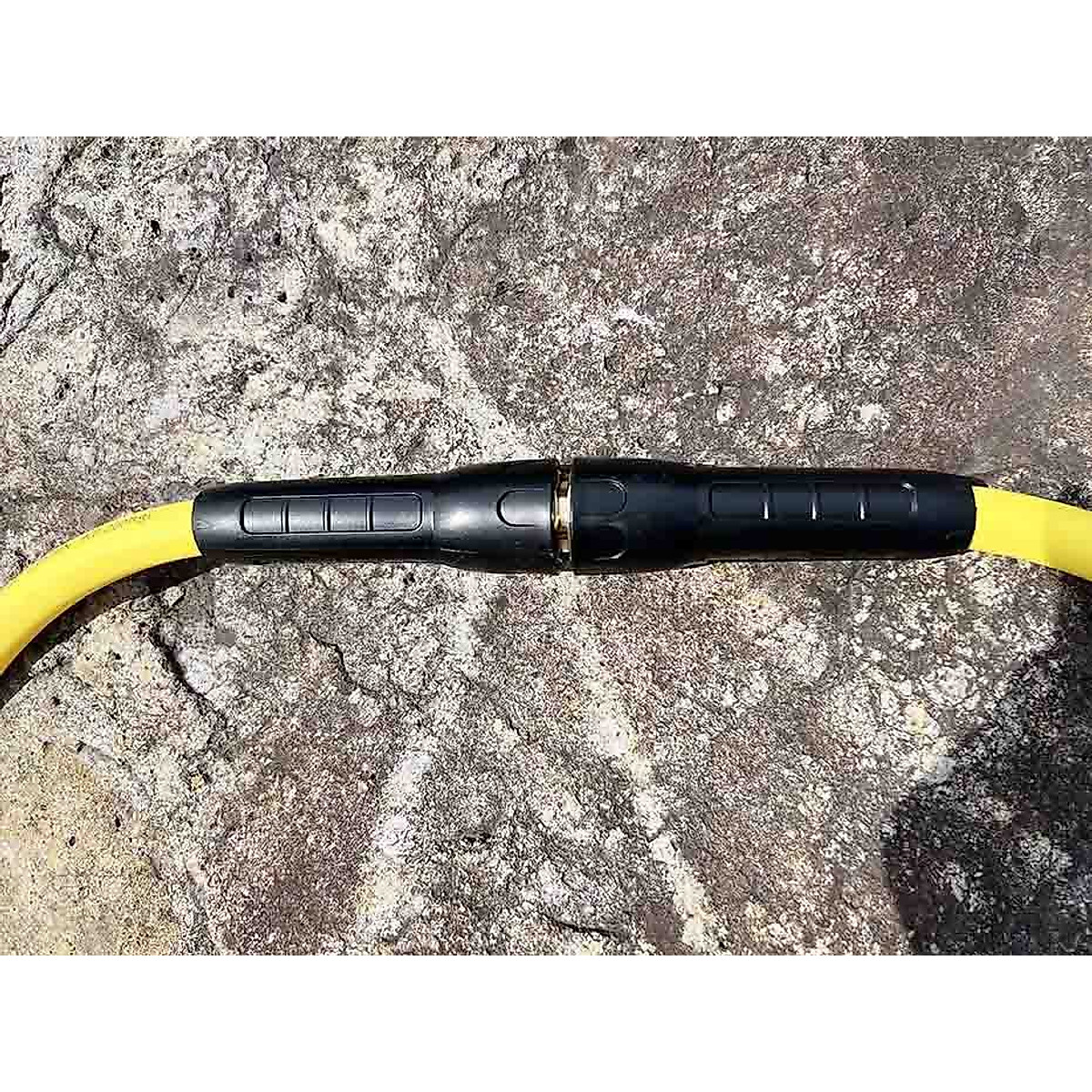 ZILIM Hybrid Lead In Garden Water Hose 5/8 in X 10FT, Heavy-duty Super Flexible with Swivel Grip Handle Female and 3/4" GHT Solid Brass Fittings, Operate 160 PSI