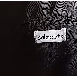 Sakroots Womens Eco-twill Berkeley Convertible Tote in REPREVE Eco Twill, Midnight Seascape, One Size US