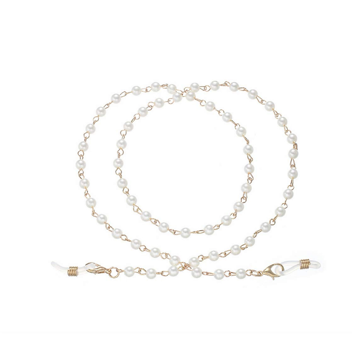 Sither Pearl Sunglasses Chain Reading Glasses Chain Strap Necklace for Women