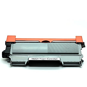 Compatible Replacement Laser Toner Cartridge for Brother TN450/TN420, Compatible with Brother Printers HL 2240D/2250DN HL-2130,for Lenovo LT2441/ LT2461 [Black, 4 Packs]