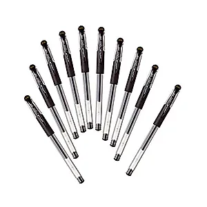 uni-ball Signo Um-151 Gel Ink Pen - 0.38 Mm - 10 Set (Black)