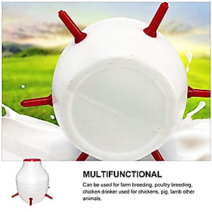 Lamb Milk Buckets Lamb Feeder Lamb Milk Bottle Large Capacity Animal Feeding Pot Feed Bucket Feeding Supplies for Lamb Cow Dog Pig