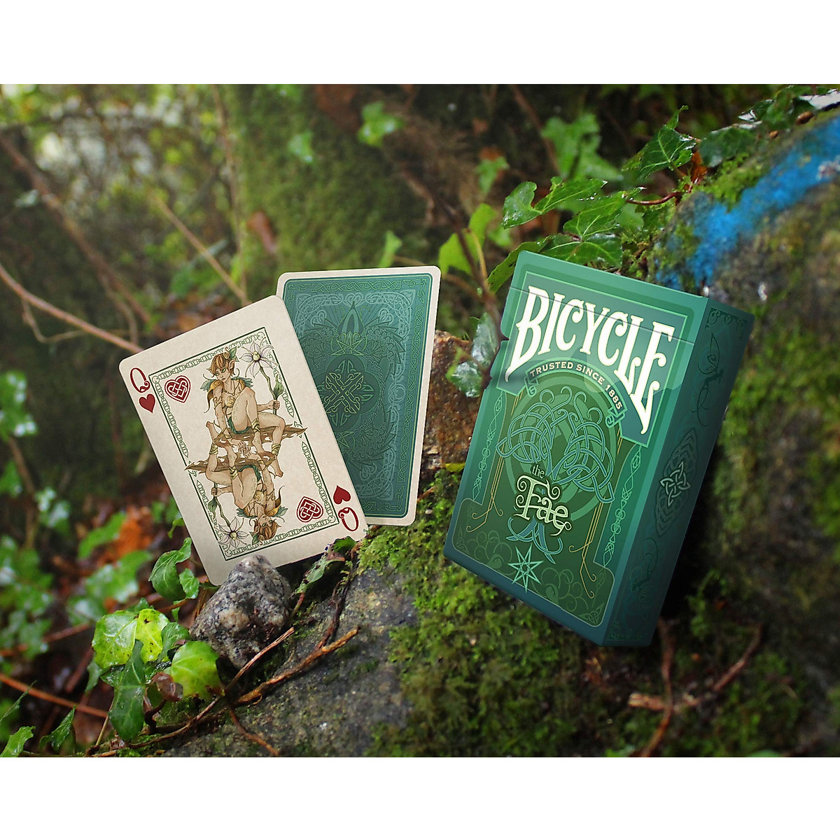 Bicycle Creatures of The FAE Playing Cards Gent Supply, Green