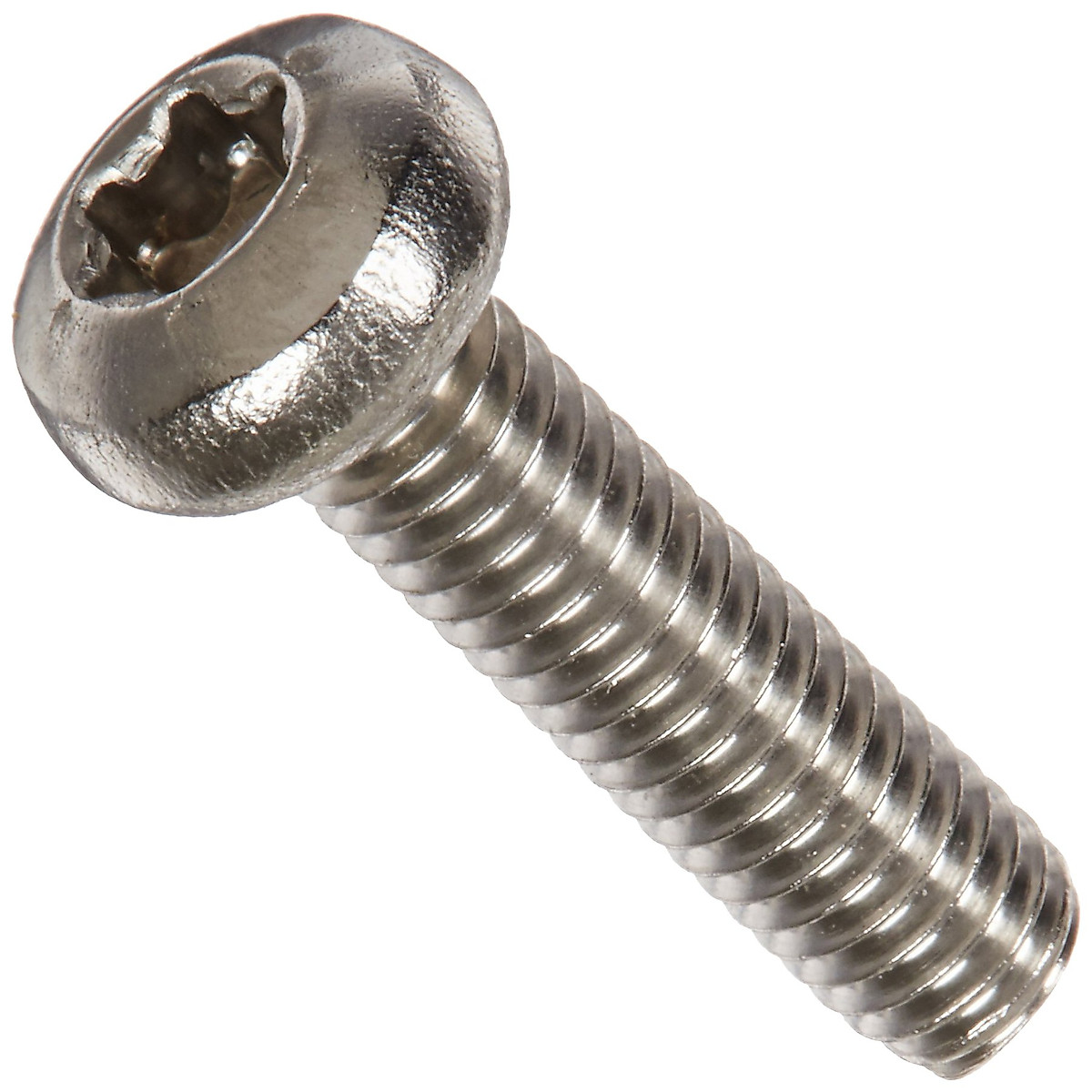 Small Parts 18-8 Stainless Steel Pan Head Machine Screw, Meets ISO 7045, T20 Star Drive, M4-0.7 Thread Size, 25 mm Length, Fully Threaded, Import (Pack of 50)