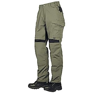 Tru-Spec mens 24-7 Series Pro Flex Pant, Ranger Green/Black, 36W x 32L US