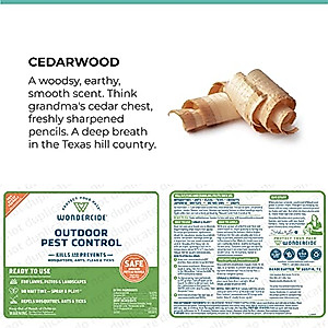 Wondercide - EcoTreat Ready-to-Use Outdoor Pest Control Spray with Natural Essential Oils - Mosquito, Ant, Insect Repellent, Treatment, and Killer - Plant-Based - Safe for Pets , Kids - 32 oz