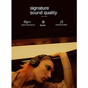 Lmminer Active Noise Cancelling Over-Ear Headphones Wireless Hi-Fi Stereo Bluetooth 5.0 Foldable Music Headset with Mic, Apt-X Low Latency, Apt-X HD, 30H Playtime,Brown