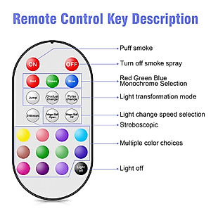 Fog Machine, 700W Smoke Machine with 3500 CFM Fog, 9 LED Colorful Lights and Disco Ball Light with Auto & Strobe Effect, Halloween Fog Machine with Remote Control for Stage Party DJ Concert Wedding