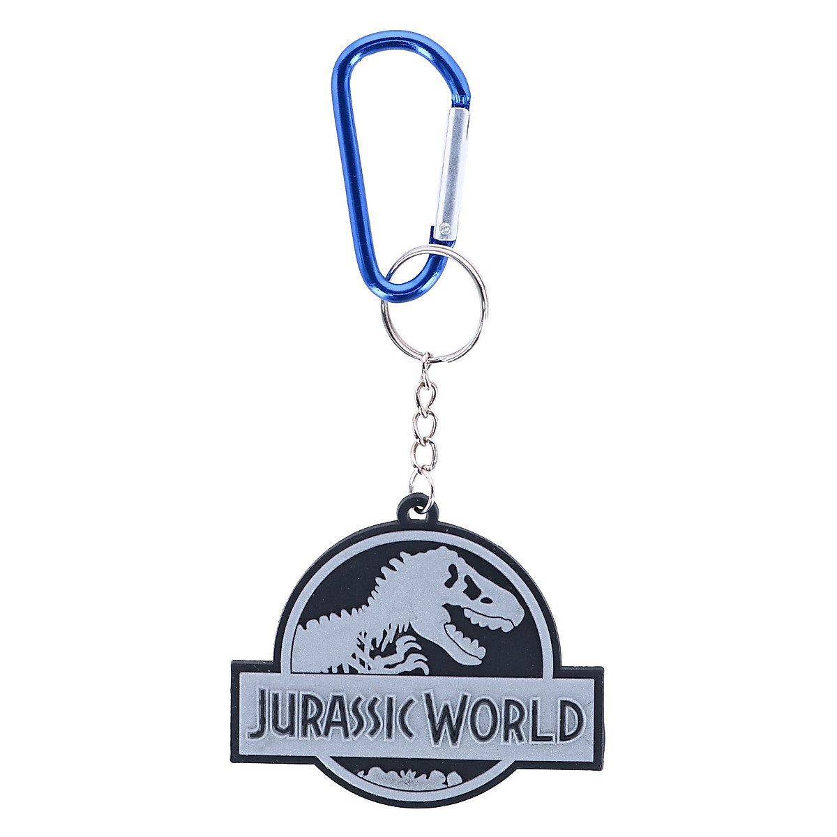 Deluxe Jurassic World 16" Backpack Set - Lunch Bag- Keychain & Carabiner