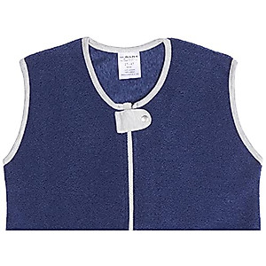 baby deedee Fleece Sack with Feet, Sleep Kicker, Toddler Wearable Blanket Sleeper, Navy, 2-4T (Pack of 1)