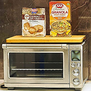 Cutting board Compatible with Breville BOV800XL/845BSS/860BSS Smart Oven Air Fryer, Accessories for Countertop Convection Oven, Heat Resistant Silicone Feet, Creates Storage Space, Protects Cabinets