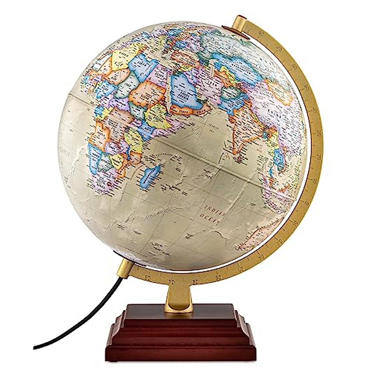 Waypoint Geographic Atlantic Illuminated Globe