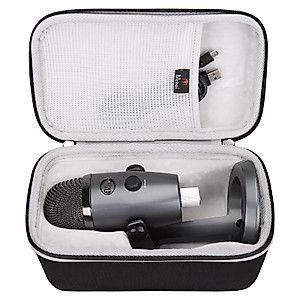 Mchoi Hard EVA Travel Case for Blue Yeti Nano Premium USB Mic(New Version), CASE ONLY