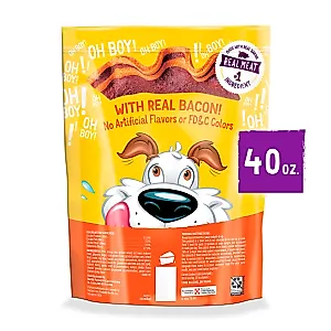 Purina Beggin' Strips With Real Meat Dog Training Treats With Bacon and Cheese Flavors - 40 oz. Pouch