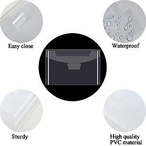 40 Pcs Die Storage Pockets and Magnet, 0.5mm Thickness Magnetic Sheets for Die Storage, 5.5 x 7.5 Inch Craft Die Storage Envelopes, Magnetic Die Storage, Stamp and Die Storage Pockets