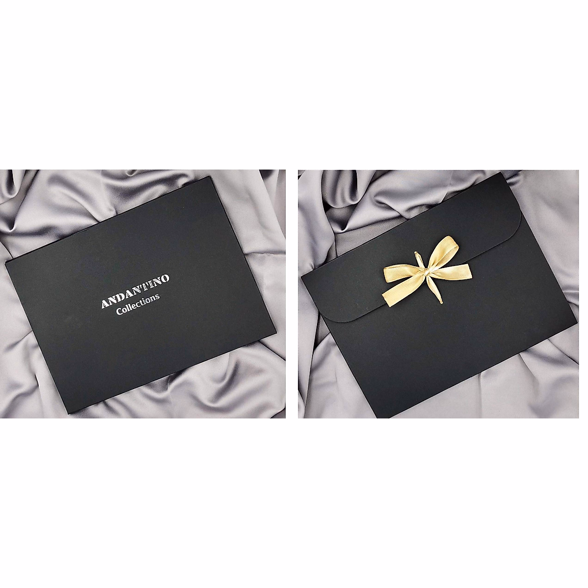 ANDANTINO 100% Mulberry Silk Long Scarf for Women Large Shawls for Headscarf and Neck- Oblong Hair Wraps with Gift Packed (Blue&Pink Branches)