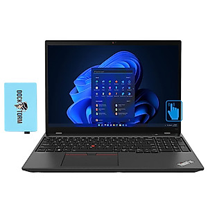 Lenovo ThinkPad T16 Gen 1 16.0" Touchscreen WUXGA IPS Laptop (Intel i5-1245U 10-Core 1.60GHz, 16GB RAM, 512GB SSD, Intel Iris Xe, Backlit KYB, FP, WiFi 6E, BT 5.3, Win 10 Pro) w/Dockztorm Dock